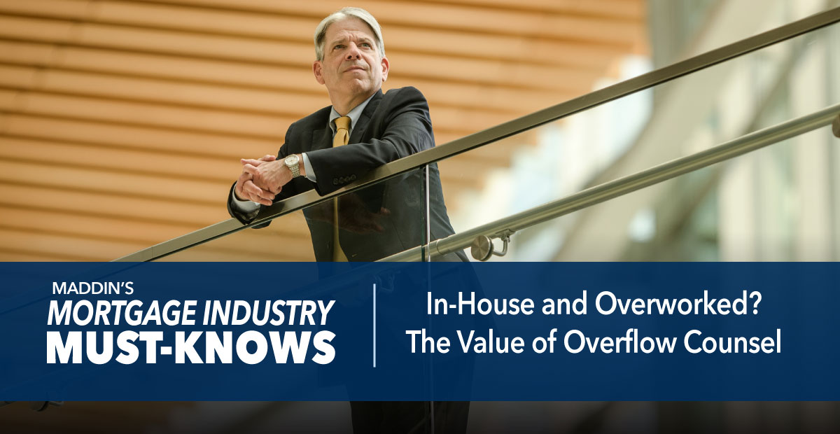 In-House and Overworked? The Value of Overflow Counsel